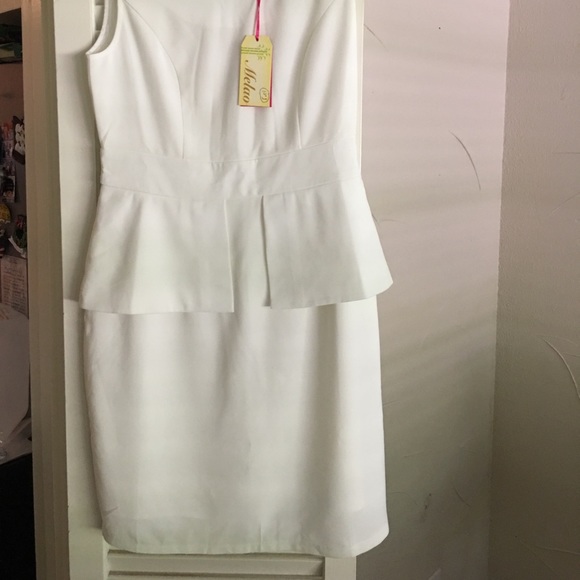 Melao | Dresses | Melao Cream Cocktail Dress Ntw | Poshmark